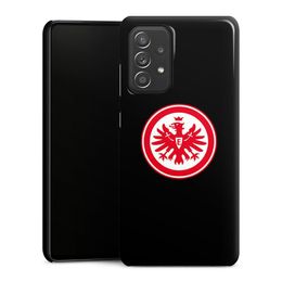 DeinDesign Galaxy A52s 5G Handy Premium Case Smartphone Handyh&uuml;lle Schutzh&uuml;lle gl&auml;nzend Eintracht Frankfurt Sge Eagle Premium Case