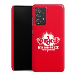DeinDesign Galaxy A52s 5G Handy Premium Case Smartphone Handyh&uuml;lle Schutzh&uuml;lle gl&auml;nzend Spruch 1. Fc Kaiserslautern Official Licensed Product Premium Case
