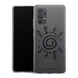DeinDesign Galaxy A32 4G Handy Silikon H&uuml;lle Case transparent Handyh&uuml;lle Naruto Shippuden Siegel Uzumaki Silikon Case