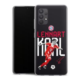 DeinDesign Galaxy A32 4G Handy Silikon H&uuml;lle Case transparent Handyh&uuml;lle Official Licensed Product Fcb Lennart Karl Silikon Case