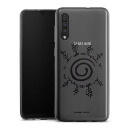 DeinDesign Galaxy A50 Handy Silikon H&uuml;lle Case transparent Handyh&uuml;lle Naruto Shippuden Siegel Uzumaki Silikon Case