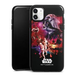 DeinDesign iPhone 11 Handy Silikon H&uuml;lle Case schwarz Handyh&uuml;lle Star Wars Darth Vader Merchandise
