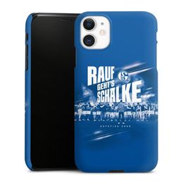 DeinDesign iPhone 11 Handy Premium Case Smartphone Handyh&uuml;lle Schutzh&uuml;lle matt Official Licensed Product Ascent Fc Schalke 04 Premium Case