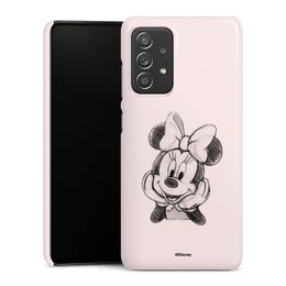 DeinDesign Galaxy A52s 5G Handy Premium Case Smartphone Handyh&uuml;lle Schutzh&uuml;lle gl&auml;nzend Official Licensed Product Disney Minnie Mouse Premium Case