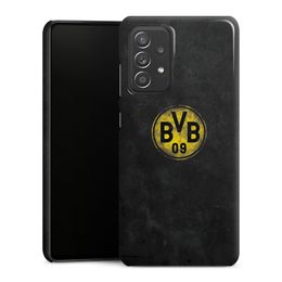 DeinDesign Galaxy A52s 5G Handy Premium Case Smartphone Handyh&uuml;lle Schutzh&uuml;lle gl&auml;nzend Merchandise Borussia Dortmund Bvb Premium Case