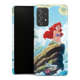 DeinDesign Galaxy A52s 5G Handy Premium Case Smartphone Handyh&uuml;lle Schutzh&uuml;lle gl&auml;nzend Official Licensed Product Arielle Die Meerjungfrau Mermaid Premium Case