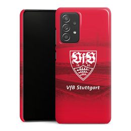 DeinDesign Galaxy A52s 5G Handy Premium Case Smartphone Handyh&uuml;lle Schutzh&uuml;lle gl&auml;nzend Stadium Vfb Stuttgart Official Licensed Product Premium Case