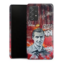 DeinDesign Galaxy A52s 5G Handy Premium Case Smartphone Handyh&uuml;lle Schutzh&uuml;lle gl&auml;nzend Fritz Walter 1. Fck 1. Fc Kaiserslautern Premium Case