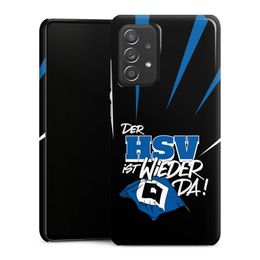 DeinDesign Galaxy A52s 5G Handy Premium Case Smartphone Handyh&uuml;lle Schutzh&uuml;lle gl&auml;nzend Hamburger Sv Ascent Hsv Premium Case