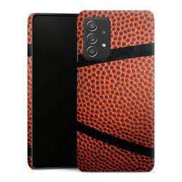 DeinDesign Galaxy A52s 5G Handy Premium Case Smartphone Handyh&uuml;lle Schutzh&uuml;lle matt Ball Sports Basketball Premium Case