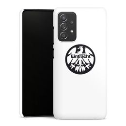 DeinDesign Galaxy A52s 5G Handy Premium Case Smartphone Handyh&uuml;lle Schutzh&uuml;lle gl&auml;nzend Eintracht Frankfurt Logo Eagle Premium Case