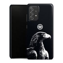 DeinDesign Galaxy A52s 5G Handy Premium Case Smartphone Handyh&uuml;lle Schutzh&uuml;lle gl&auml;nzend Attila Official Licensed Product Eintracht Frankfurt Premium Case