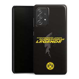 DeinDesign Galaxy A52s 5G Handy Premium Case Smartphone Handyh&uuml;lle Schutzh&uuml;lle gl&auml;nzend Borussia Dortmund Bvb Marco Reus Premium Case