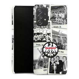 DeinDesign Galaxy A52s 5G Handy Premium Case Smartphone Handyh&uuml;lle Schutzh&uuml;lle gl&auml;nzend Official Licensed Product Retro Eintracht Frankfurt Premium Case