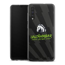 DeinDesign Galaxy A50 Handy Silikon H&uuml;lle Case transparent Handyh&uuml;lle Horse Borussia M&ouml;nchengladbach Official Licensed Product Silikon Case