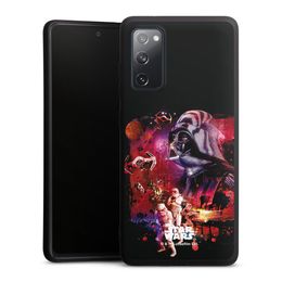 DeinDesign Galaxy S20 FE Handy Premium Silikon H&uuml;lle Handyh&uuml;lle schwarz Case Merchandise Star Wars Darth Vader Silikon Premium Case