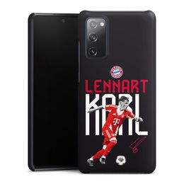 DeinDesign Galaxy S20 FE 5G Handy Premium Case Smartphone Handyh&uuml;lle Schutzh&uuml;lle matt Fcb Lennart Karl Official Licensed Product Premium Case