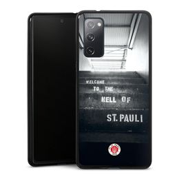 DeinDesign Galaxy S20 FE Handy Silikon H&uuml;lle Case schwarz Handyh&uuml;lle Fc St. Pauli Official Licensed Product Merchandise