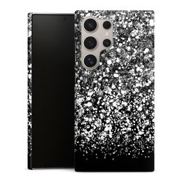DeinDesign Galaxy S24 Ultra Handy Premium Case Smartphone Handyh&uuml;lle Schutzh&uuml;lle gl&auml;nzend Muster Snowflake Glitzer Premium Case