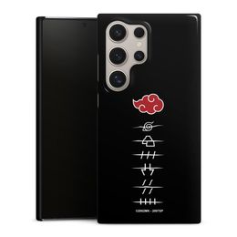 DeinDesign Galaxy S24 Ultra Handy Premium Case Smartphone Handyh&uuml;lle Schutzh&uuml;lle gl&auml;nzend Naruto Shippuden Official Licensed Product Akatsuki Premium Case