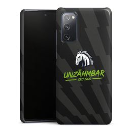 DeinDesign Galaxy S20 FE Handy Premium Case Smartphone Handyh&uuml;lle Schutzh&uuml;lle gl&auml;nzend Official Licensed Product Borussia M&ouml;nchengladbach Horse Premium Case