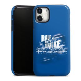 DeinDesign iPhone 11 Handy Panzer Handyh&uuml;lle robuste Outdoor H&uuml;lle Schutzh&uuml;lle gl&auml;nzend Official Licensed Product Ascent Fc Schalke 04 Tough Case
