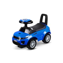 Lorelli Rutscher 2 in 1 Kinderauto Off Road Musikfunktion R&uuml;ckenlehne ab 12 Mon. blau