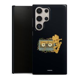 DeinDesign Galaxy S24 Ultra Handy Premium Case Smartphone Handyh&uuml;lle Schutzh&uuml;lle gl&auml;nzend Guardians Of The Galaxy Groot Marvel Premium Case