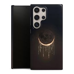DeinDesign Galaxy S24 Ultra Handy Premium Case Smartphone Handyh&uuml;lle Schutzh&uuml;lle gl&auml;nzend Full Moon Moon Light Premium Case