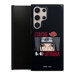 DeinDesign Galaxy S24 Ultra Handy Premium Case Smartphone Handyh&uuml;lle Schutzh&uuml;lle gl&auml;nzend Naruto Shippuden Manga Itachi Uchiha Premium Case