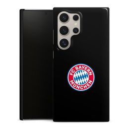 DeinDesign Galaxy S24 Ultra Handy Premium Case Smartphone Handyh&uuml;lle Schutzh&uuml;lle gl&auml;nzend Fc Bayern M&uuml;nchen Logo Official Licensed Product Premium Case