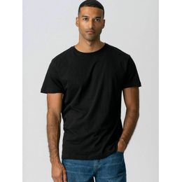 TEESHOPPEN Herren Kurzarmhemd "TEESHOPPEN T-shirt Organic Basic"schwarz, Gr. XS, Obermaterial: 100% Baumwolle, Hemden
