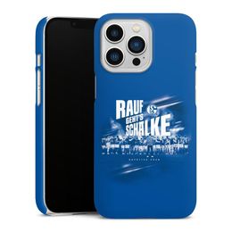 DeinDesign iPhone 13 Pro Handy Premium Case Smartphone Handyh&uuml;lle Schutzh&uuml;lle matt Official Licensed Product Ascent Fc Schalke 04 Premium Case
