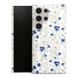 DeinDesign Galaxy S24 Ultra Handy Premium Case Smartphone Handyh&uuml;lle Schutzh&uuml;lle gl&auml;nzend Flowers Muster Flower Premium Case