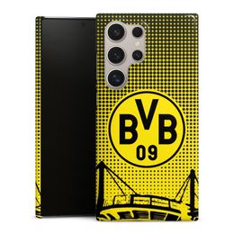DeinDesign Galaxy S24 Ultra Handy Premium Case Smartphone Handyh&uuml;lle Schutzh&uuml;lle gl&auml;nzend Bvb Stadium Borussia Dortmund Premium Case