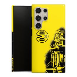 DeinDesign Galaxy S24 Ultra Handy Premium Case Smartphone Handyh&uuml;lle Schutzh&uuml;lle gl&auml;nzend Stadium Bvb Borussia Dortmund Premium Case