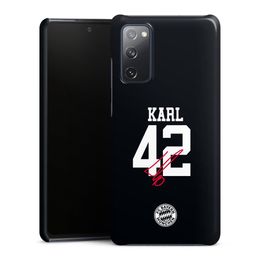 DeinDesign Galaxy S20 FE Handy Premium Case Smartphone Handyh&uuml;lle Schutzh&uuml;lle gl&auml;nzend Lennart Karl Merchandise Fc Bayern M&uuml;nchen Premium Case
