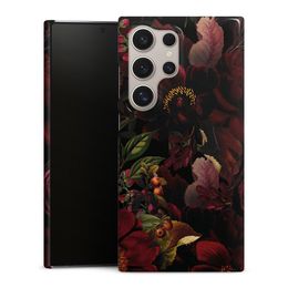 DeinDesign Galaxy S24 Ultra Handy Premium Case Smartphone Handyh&uuml;lle Schutzh&uuml;lle gl&auml;nzend Flowers Meadow Utart Premium Case
