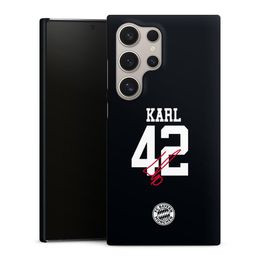 DeinDesign Galaxy S24 Ultra Handy Premium Case Smartphone Handyh&uuml;lle Schutzh&uuml;lle matt Merchandise Fc Bayern M&uuml;nchen Lennart Karl Premium Case