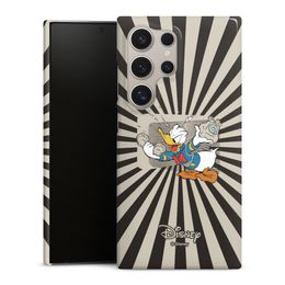 DeinDesign Galaxy S24 Ultra Handy Premium Case Smartphone Handyh&uuml;lle Schutzh&uuml;lle gl&auml;nzend Official Licensed Product Donald Duck Disney Premium Case