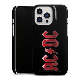 DeinDesign iPhone 13 Pro Handy Premium Case Smartphone Handyh&uuml;lle Schutzh&uuml;lle gl&auml;nzend Acdc Merchandise Logo Premium Case