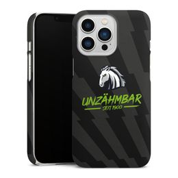 DeinDesign iPhone 13 Pro Handy Premium Case Smartphone Handyh&uuml;lle Schutzh&uuml;lle matt Horse Borussia M&ouml;nchengladbach Official Licensed Product Premium Case