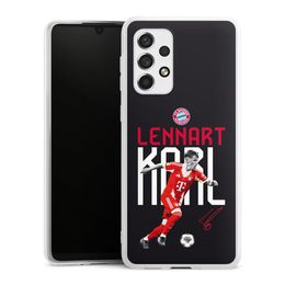 DeinDesign Galaxy A33 5G Handy Silikon H&uuml;lle Case transparent Handyh&uuml;lle Fcb Lennart Karl Official Licensed Product Silikon Case