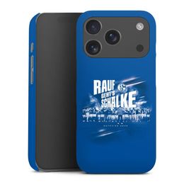 DeinDesign iPhone 17 Pro Handy Premium Case Smartphone Handyh&uuml;lle Schutzh&uuml;lle matt Official Licensed Product Ascent Fc Schalke 04 Premium Case