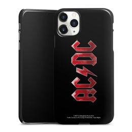 DeinDesign iPhone 11 Pro Max Handy Premium Case Smartphone Handyh&uuml;lle Schutzh&uuml;lle gl&auml;nzend Acdc Merchandise Logo Premium Case