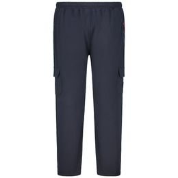 Herren Gro&szlig;e Gr&ouml;&szlig;en | ADAMO Jogginghose mit Cargo-Taschen Farbe dunkelblau Gr&ouml;&szlig;e: 3XL