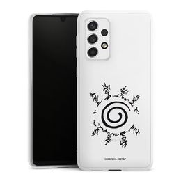 DeinDesign Galaxy A33 5G Handy Silikon H&uuml;lle Case transparent Handyh&uuml;lle Siegel Naruto Shippuden Uzumaki Silikon Case