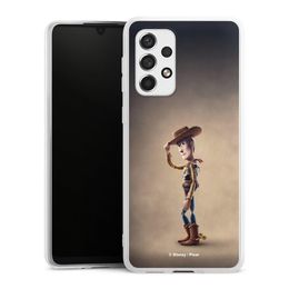 DeinDesign Galaxy A33 5G Handy Silikon H&uuml;lle Case transparent Handyh&uuml;lle Disney Pixar Toy Story Woody Silikon Case