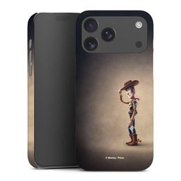 DeinDesign iPhone 17 Pro Max Handy Premium Case Smartphone Handyh&uuml;lle Schutzh&uuml;lle matt Disney Pixar Toy Story Woody Premium Case