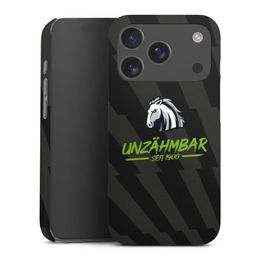 DeinDesign iPhone 17 Pro Handy Premium Case Smartphone Handyh&uuml;lle Schutzh&uuml;lle gl&auml;nzend Horse Borussia M&ouml;nchengladbach Official Licensed Product Premium Case